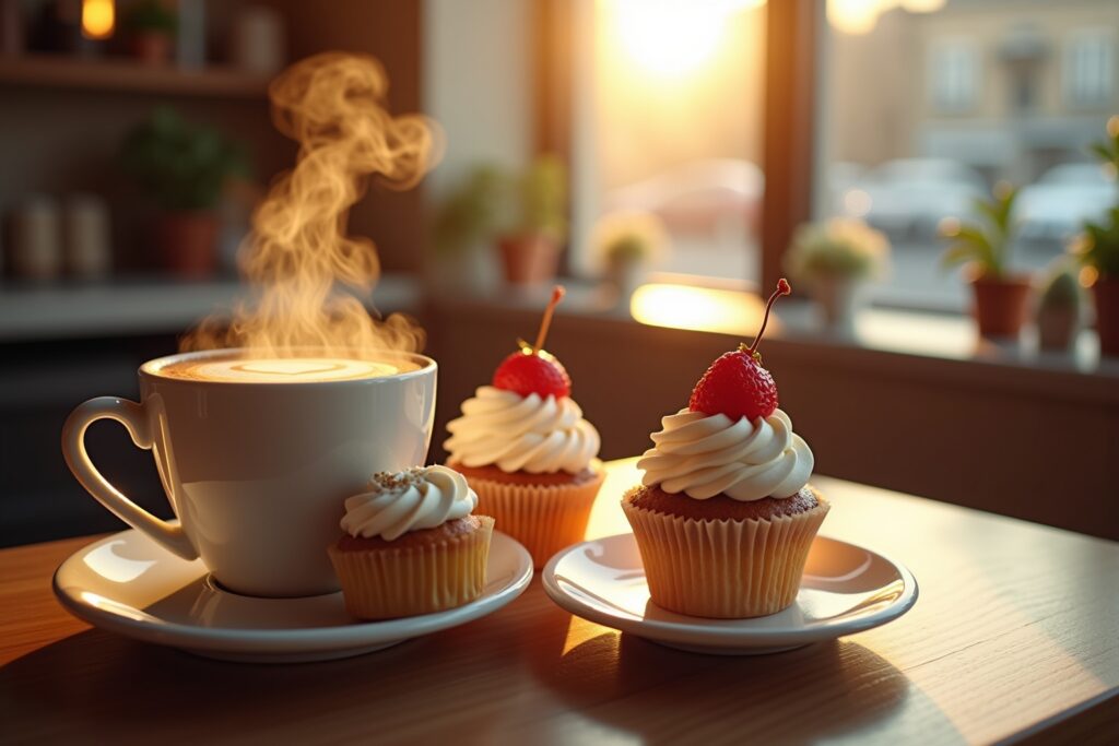 Kaffee und Cupcakes: Genussvolle Momente erleben